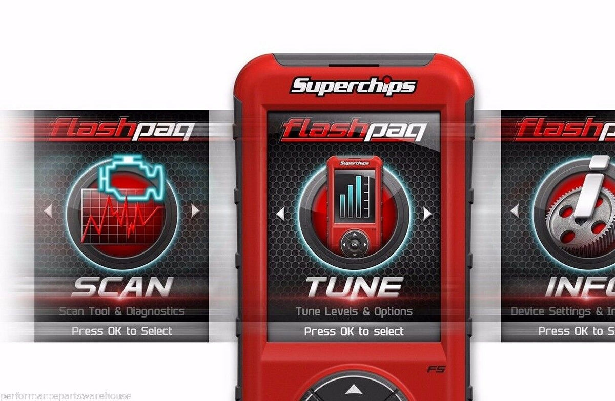 SUPERCHIPS F5 FLASHPAQ 99-15 CHEVY GMC CADILLAC HUMMER SUV SUBURBAN TA ...