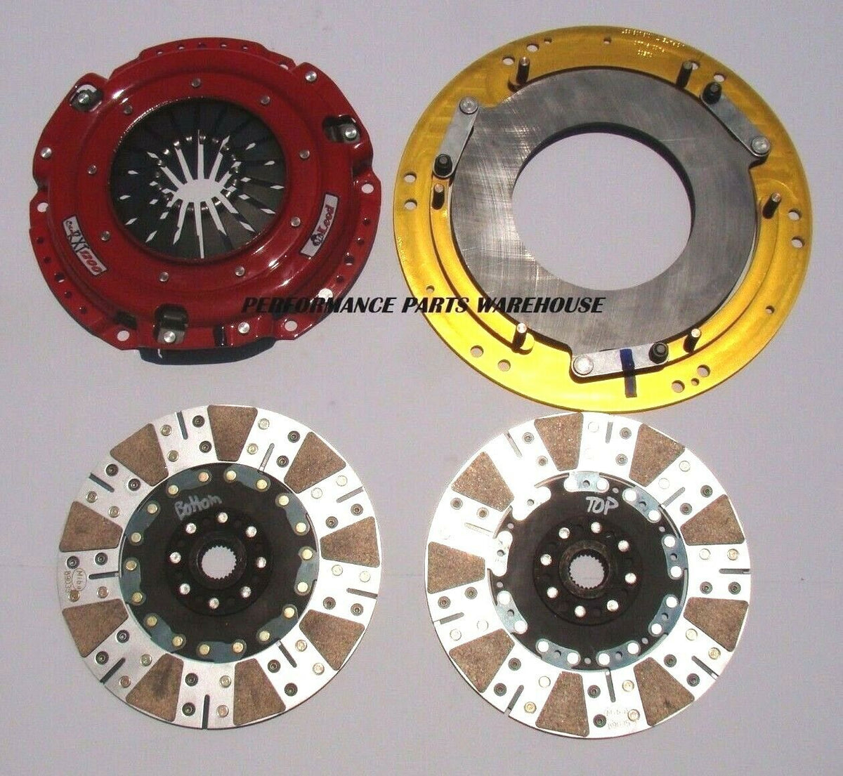 McLEOD RXT 1200-HP TWIN DISC CLUTCH 97-15 GM LS ENGINE T56 6-SPEED ...