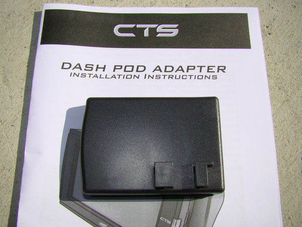 EDGE CTS DASH / PILLAR POD ADAPTER - 2" x 4" SQUARE MOUNT Chevy Ford D ...